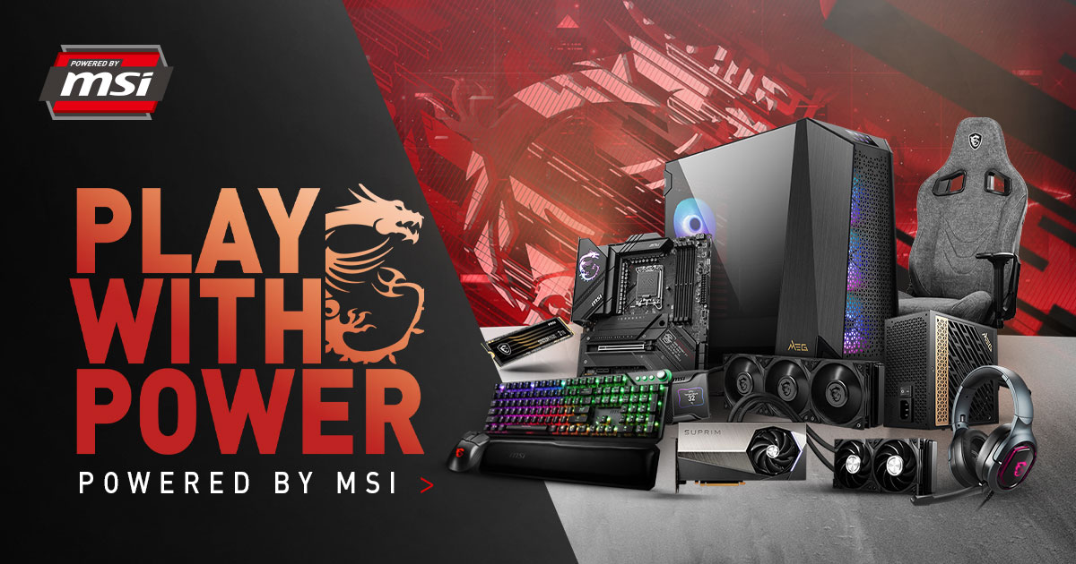 Powered By MSI |MSI UAE