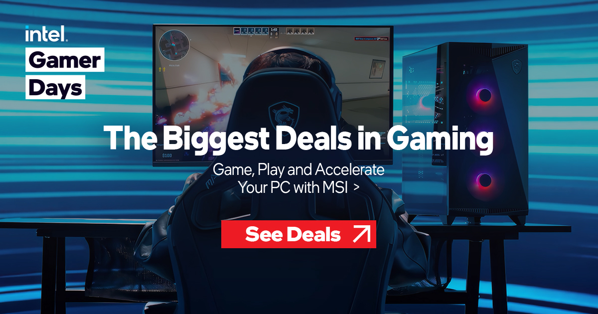MSI x Intel Gamer Day 2024