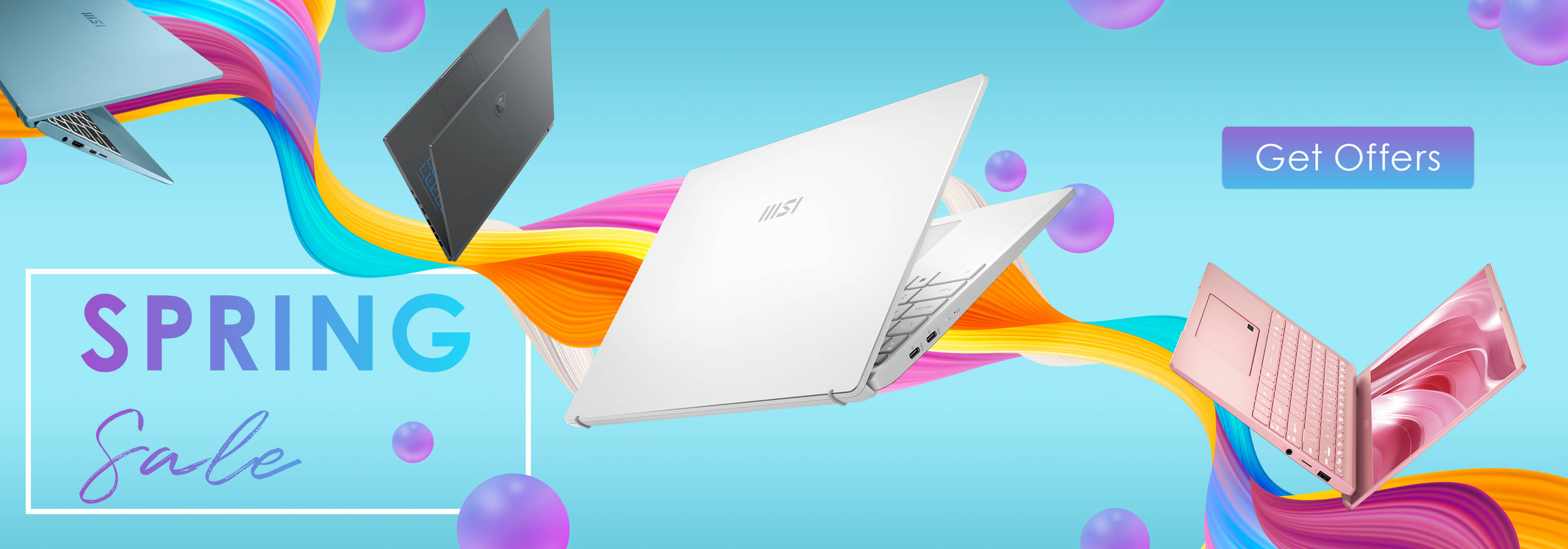 MSI Laptops: Spring Sales