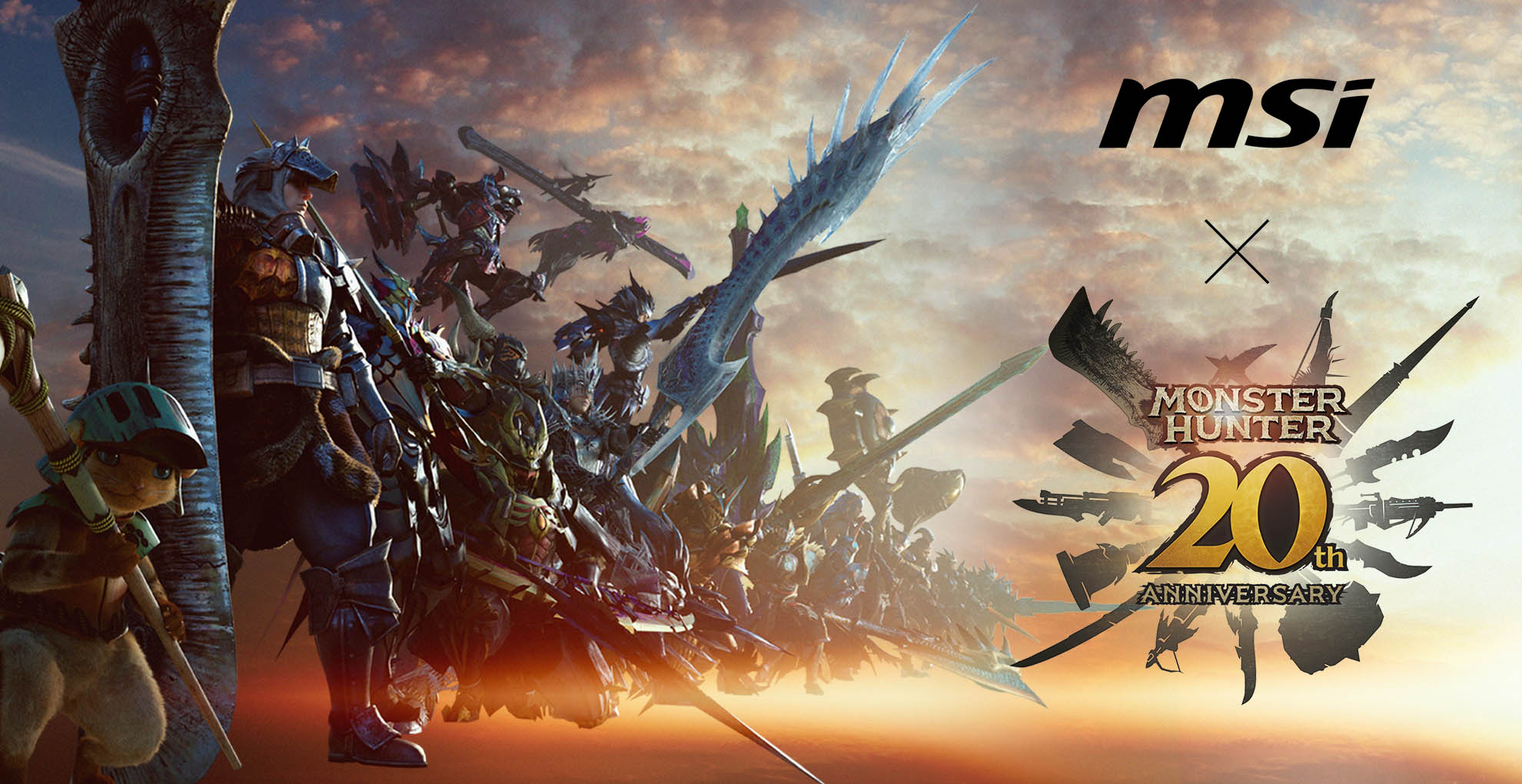 Monster Hunter X MSI CAPOM Collaboration Gaming PC Limited Edition MSI