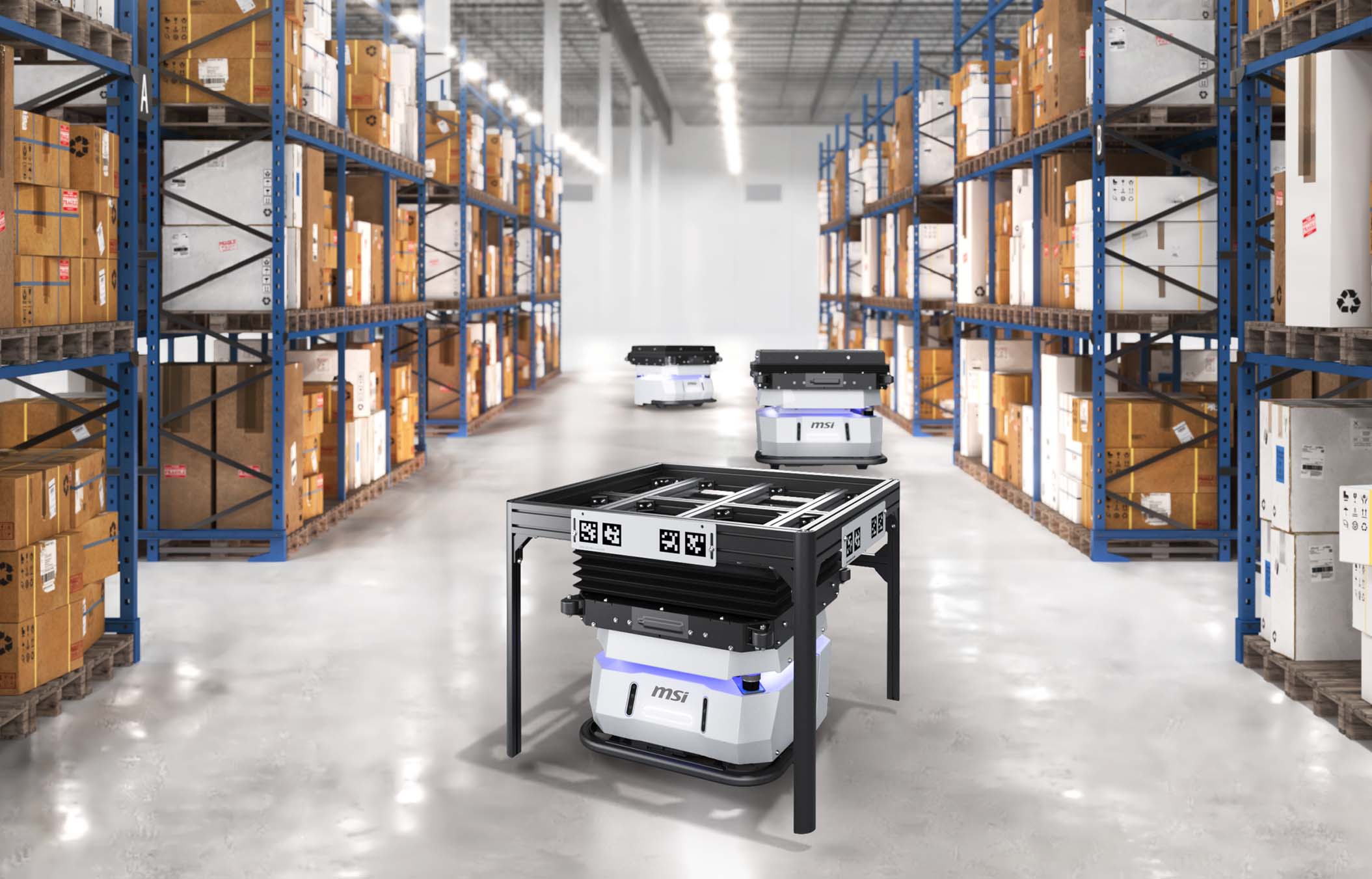 智能頂昇機器人| MSI Autonomous Mobile Robots