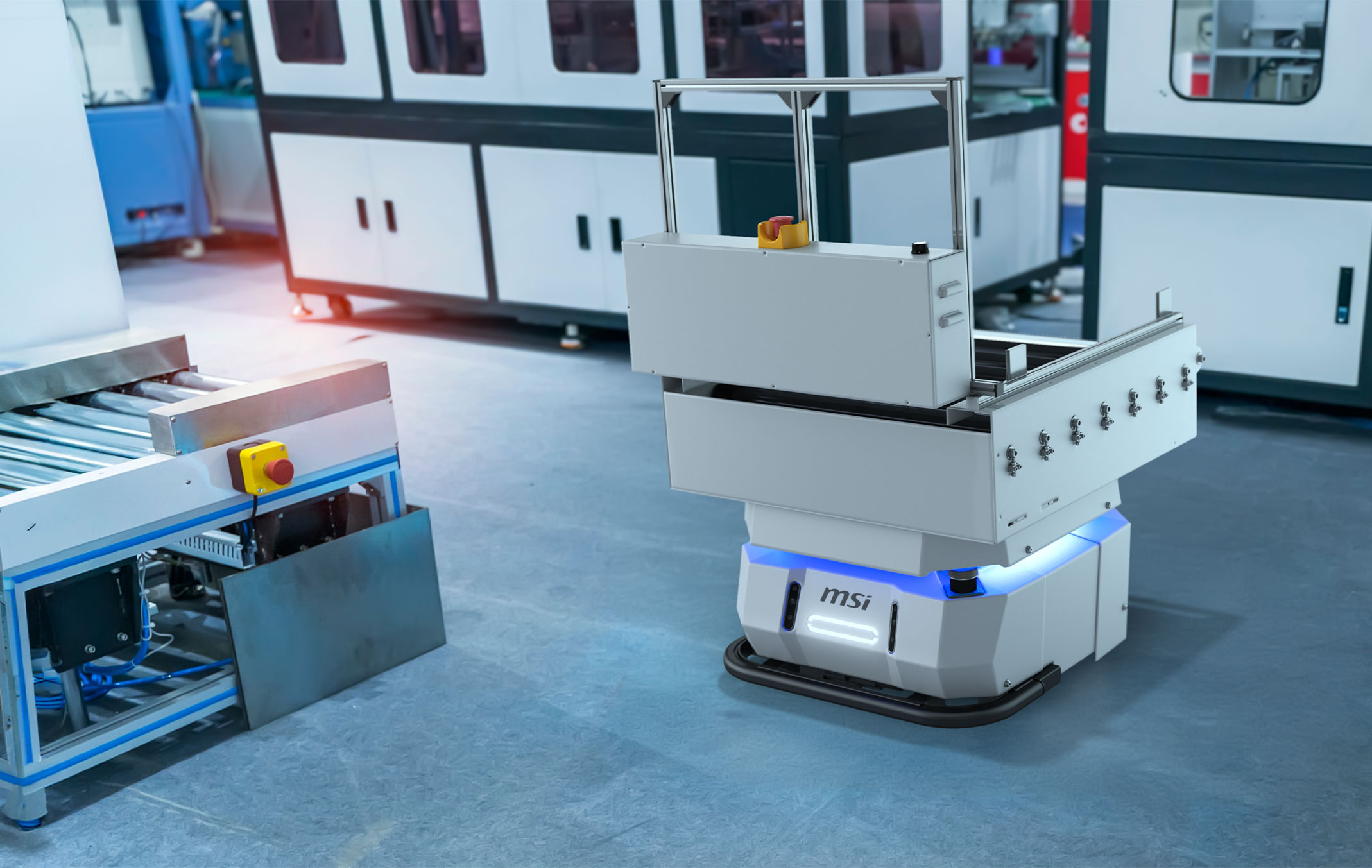 AMR-AI-Roller Robot | MSI Autonomous Mobile Robots