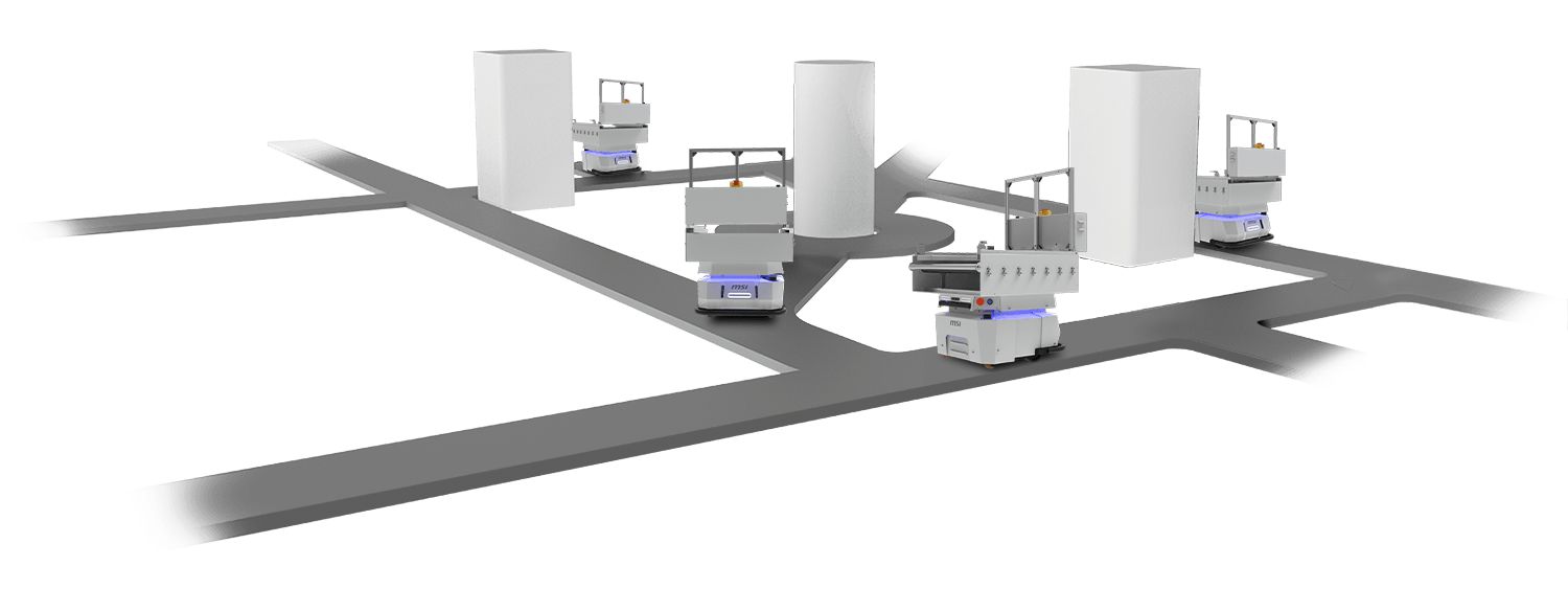 AMR-AI-Roller Robot | MSI Autonomous Mobile Robots