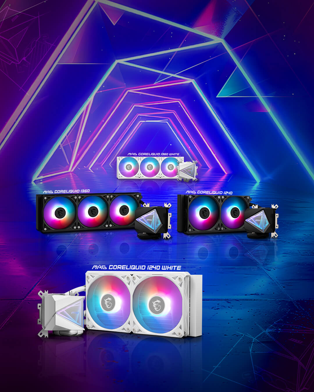 Perfect Match Liquid Cooler- Effortless Assembly and Endless Possibilities