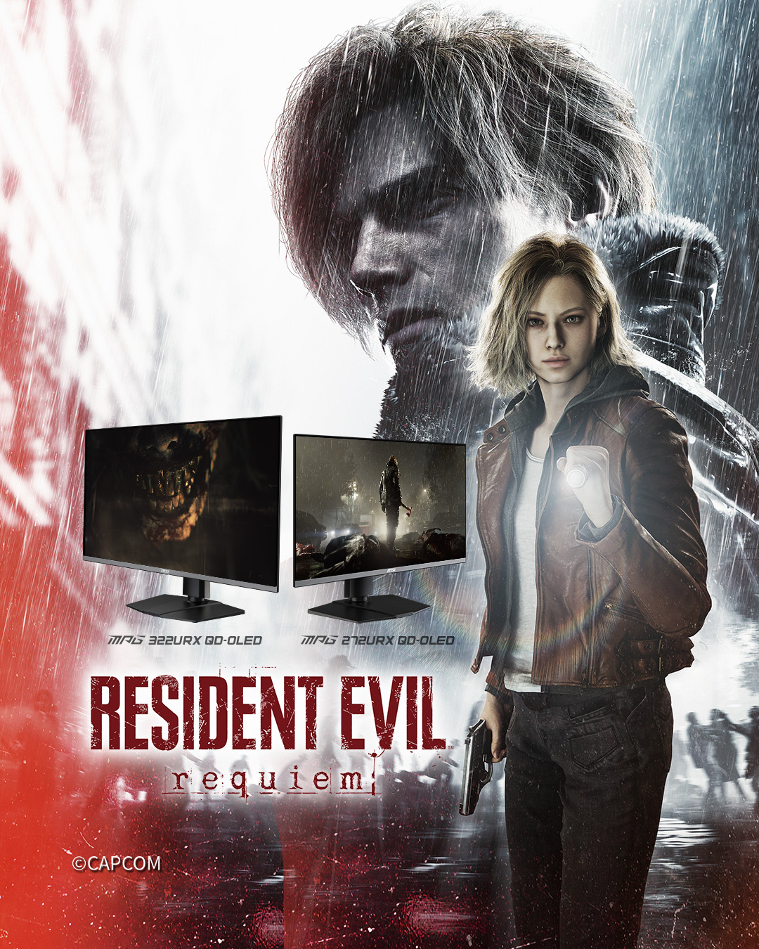 Resident Evil Requiem Game Bundle | MSI Gaming Monitor & Desktop Promotion