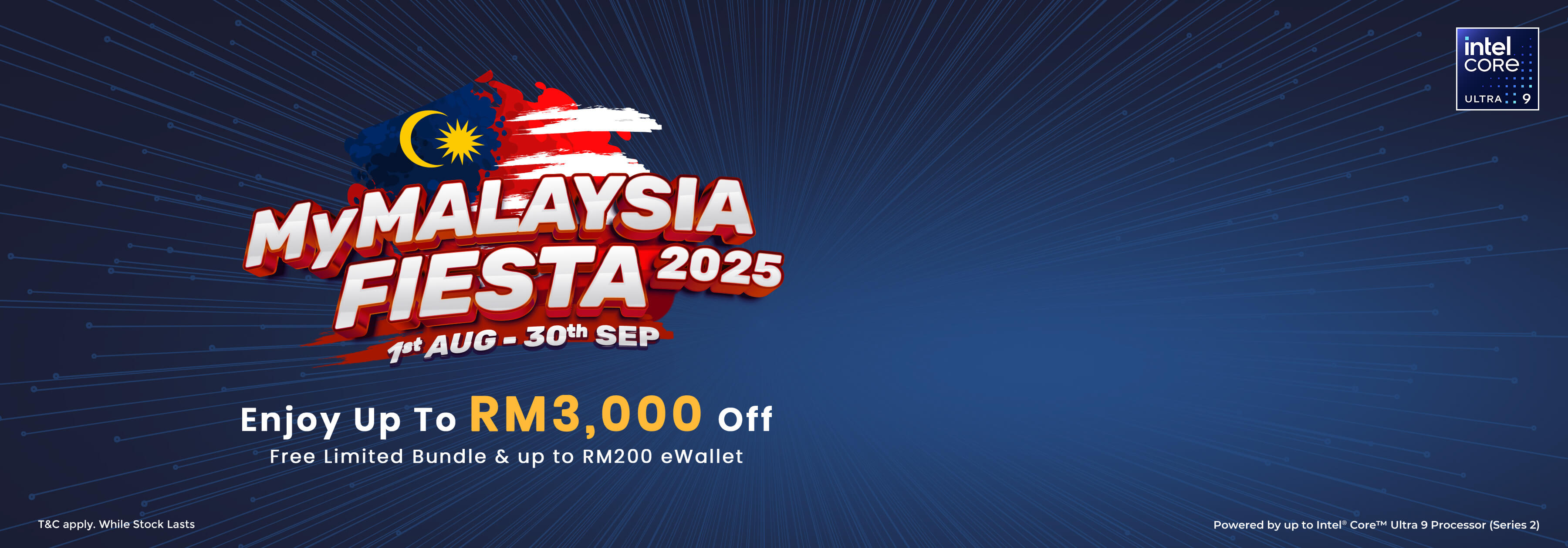 MSI MyMalaysia Fiesta 2025 | Laptop Deals, eWallet & Freebies