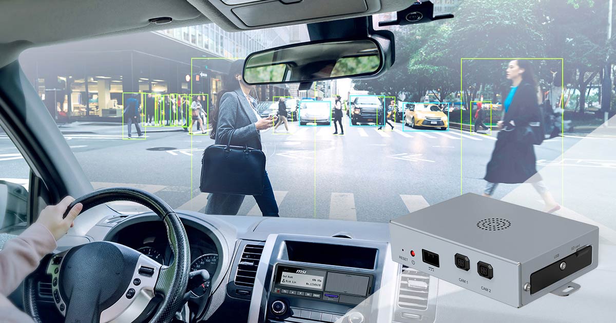 AI Box with real-time image recognition provides instant alerts to drivers.