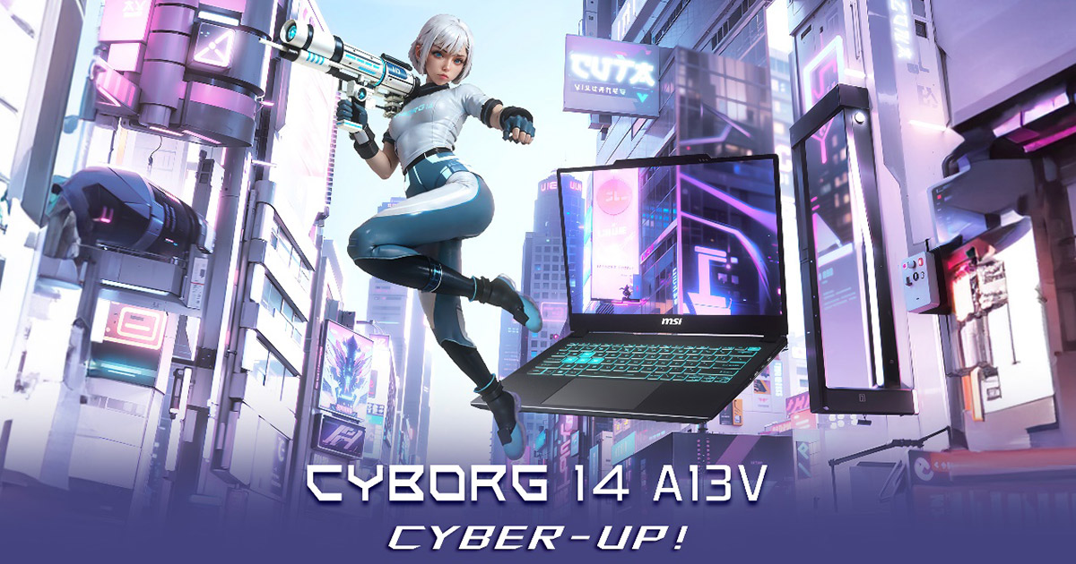 Cyborg 14 redefines a 14-inch gaming laptop