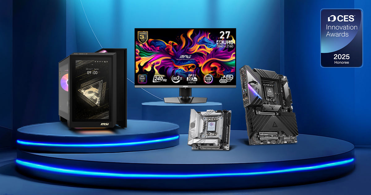MSI’s CES 2025 Innovation Award Roundup: A Testament to Continuing ...