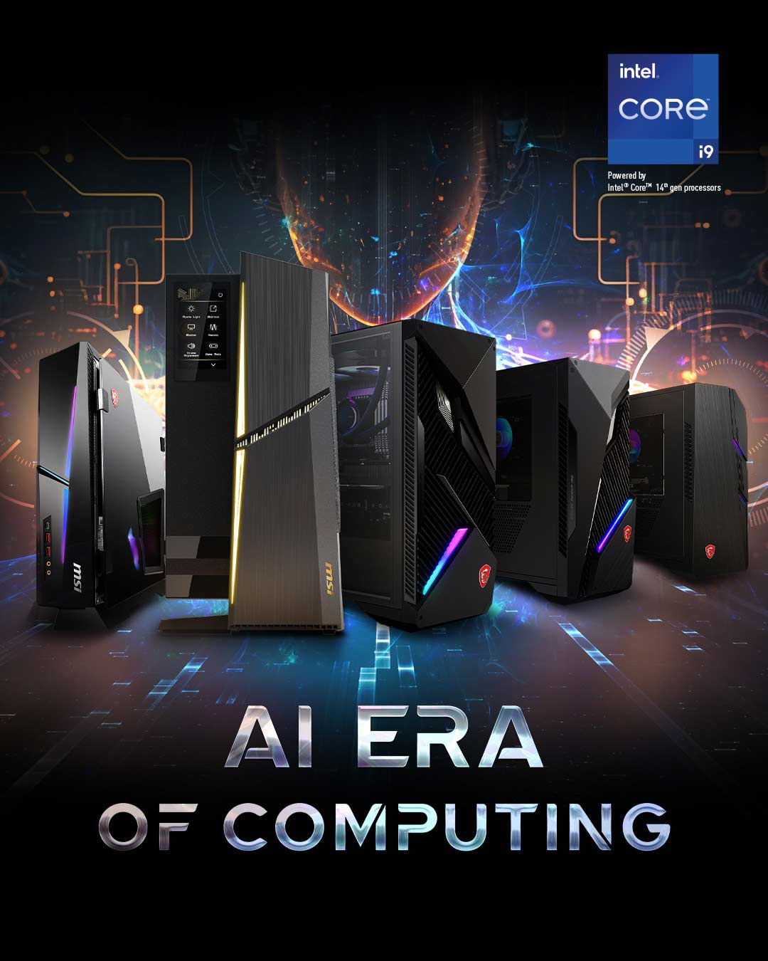 Gaming Desktops | High-Performance Gaming Computers | MSI Global