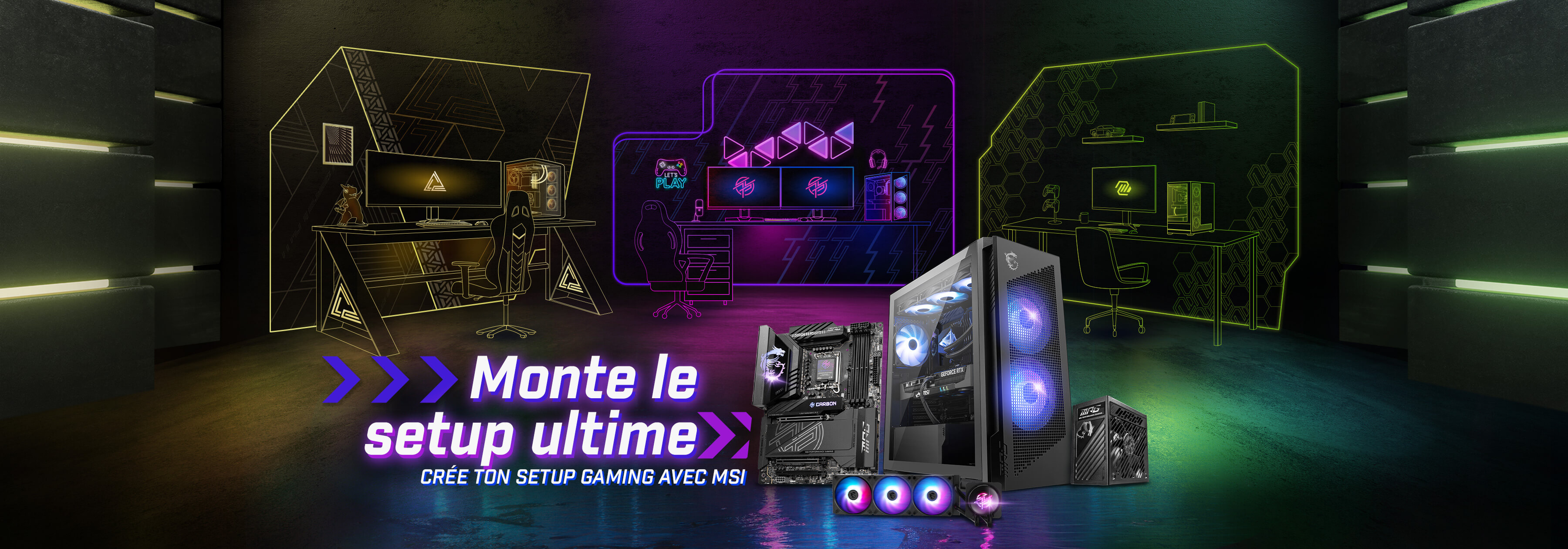 Monte le setup gaming ultime | MSI