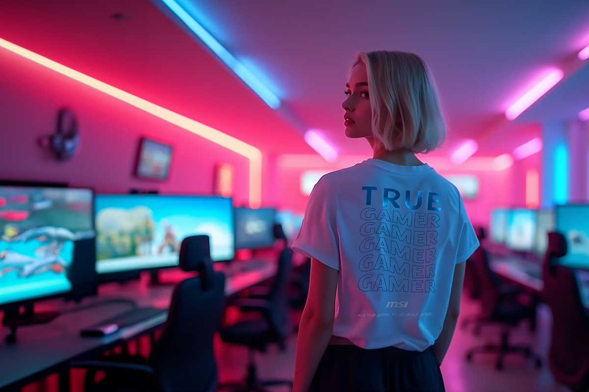 True Gamer Cooling T-shirt