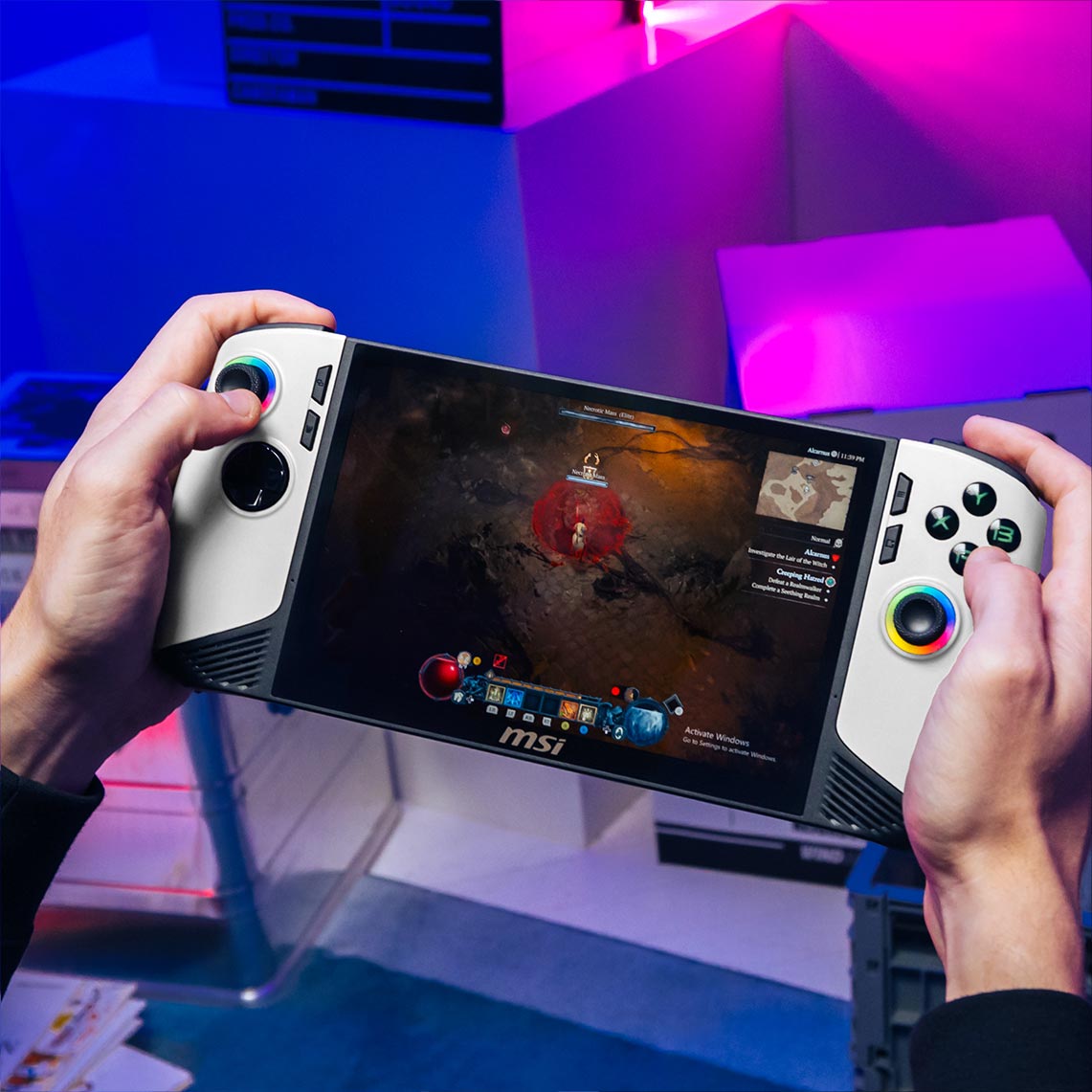 Claw 8 AI+極地風暴限定版－Grip and Game