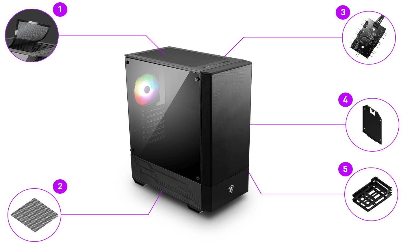 MAG FORGE 111R Gaming Case