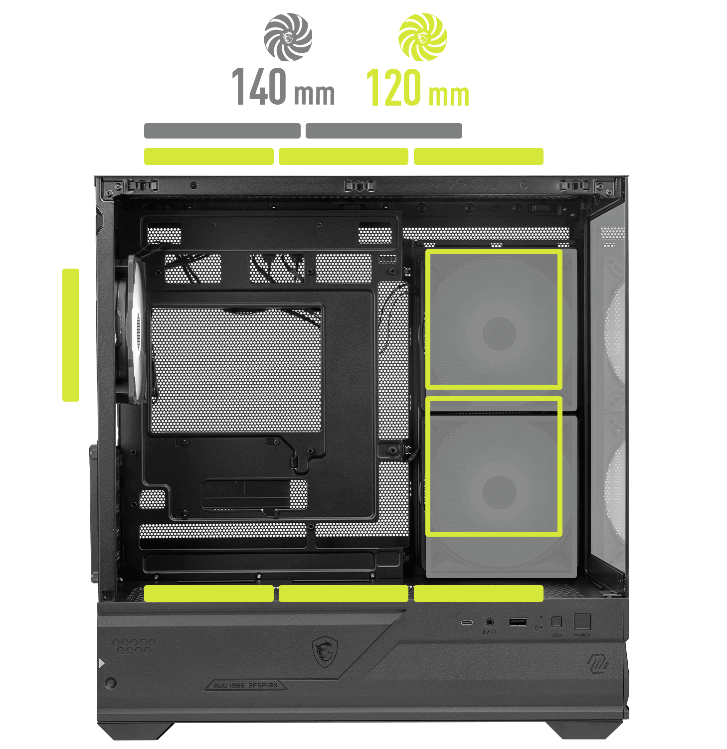 MAG PANO M110R | Gaming Case | SMART IN SPACING