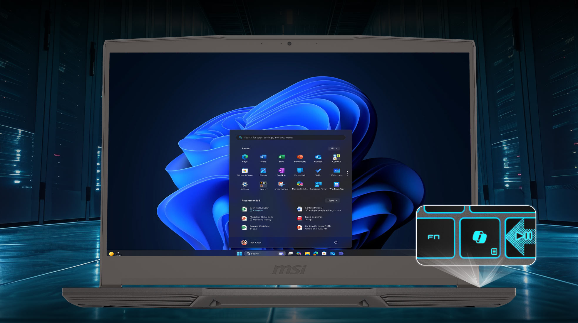 MSI ゲーミングノートPC Thin 15 B2R - GeForce RTX 40