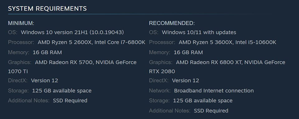 Starfield PC Requirements Recommended: Explore Universe with MAG Codex ...