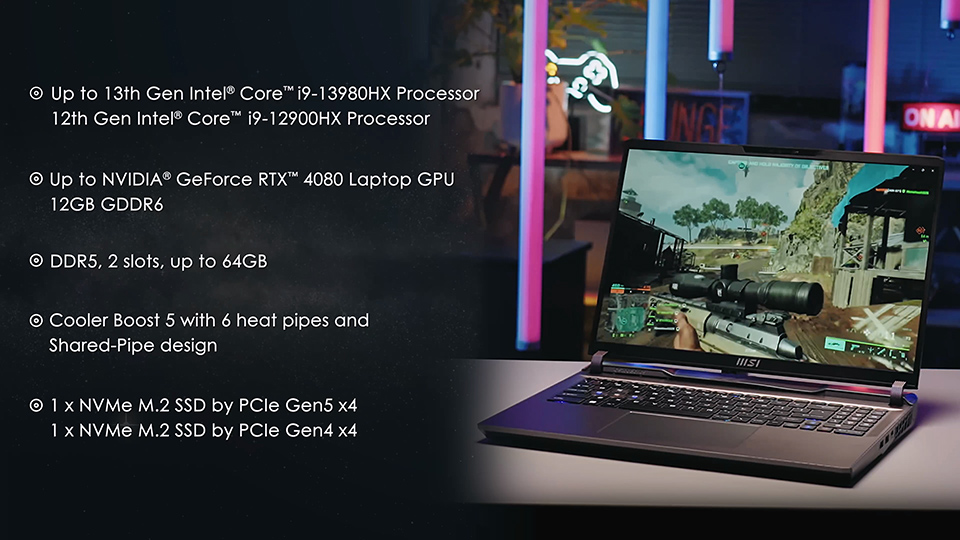 Te presentamos la Vector GP68 HX con Poder Total en GPU