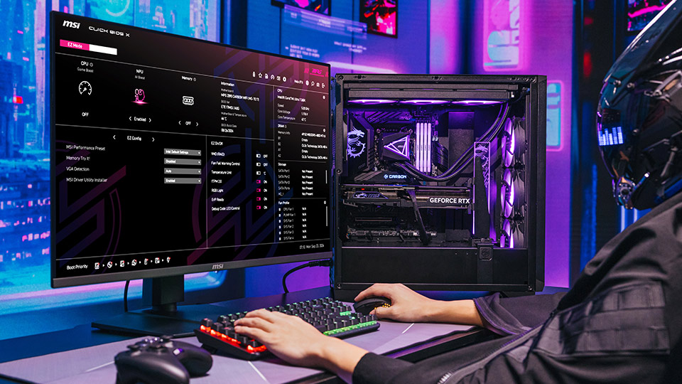 Build an AI PC with MSI Z890 motherboard