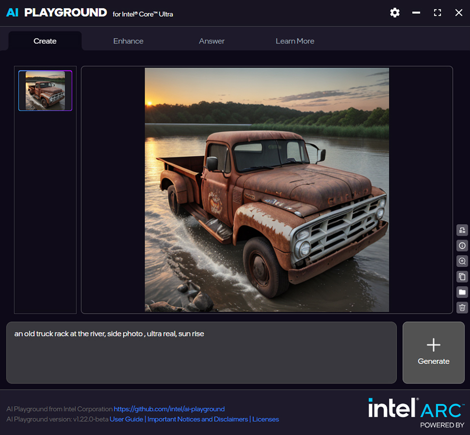 How To Use Intel AI Playground