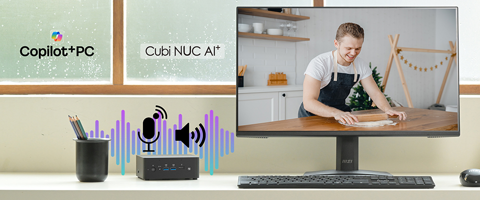 Los días laborales más inteligentes comienzan con el mini PC de MSI, un ...