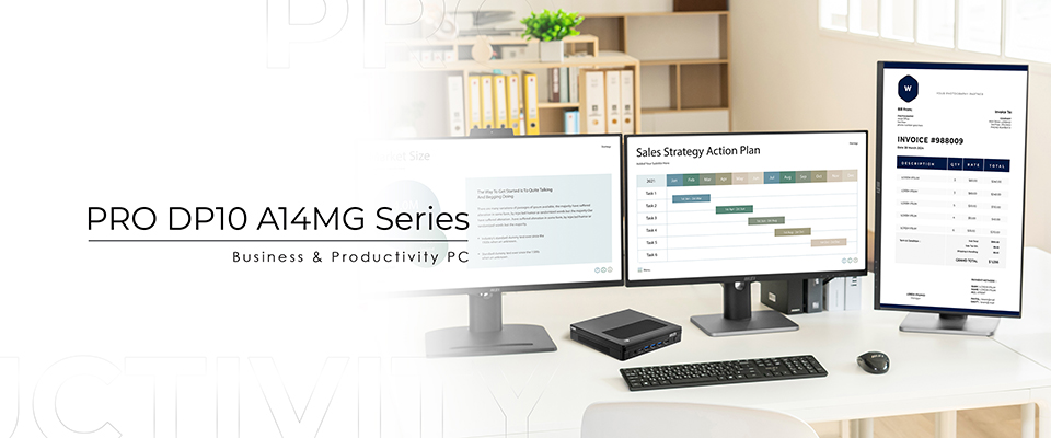 MSI Unveils the PRO DP10 A14MG Mini PC: Slim Powerhouse for Modern Business