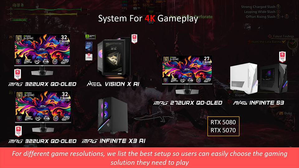 The best prebuilt PC and gaming monitor to play Monster Hunter Wilds