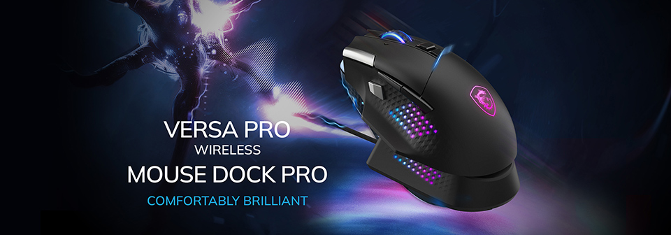 MSI unveils VERSA PRO WIRELESS and VERSA PRO WIRELESS + MOUSE DOCK PRO