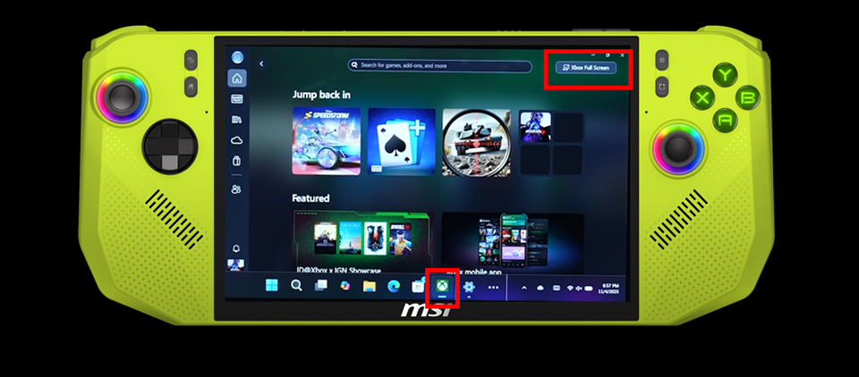 How to Enable Xbox Full Screen Experience (FSE) on MSI Claw