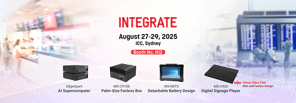 MSI IPC to Showcase Cutting Edge Industrial Computing Solutions at Integrate 2025