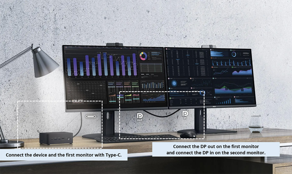 Docking Monitor and Daisy Chain Revolutionize Your Workspace