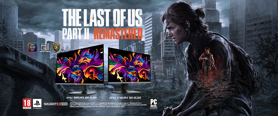 Experience The Last of Us Part II Remastered Like Never Before with MSI
