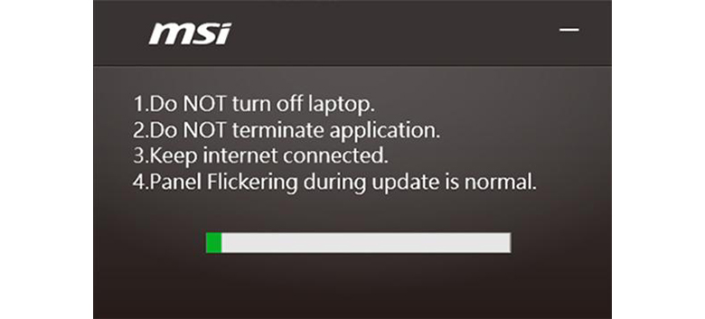 MSI RTX 50 Laptop GPU Driver Update