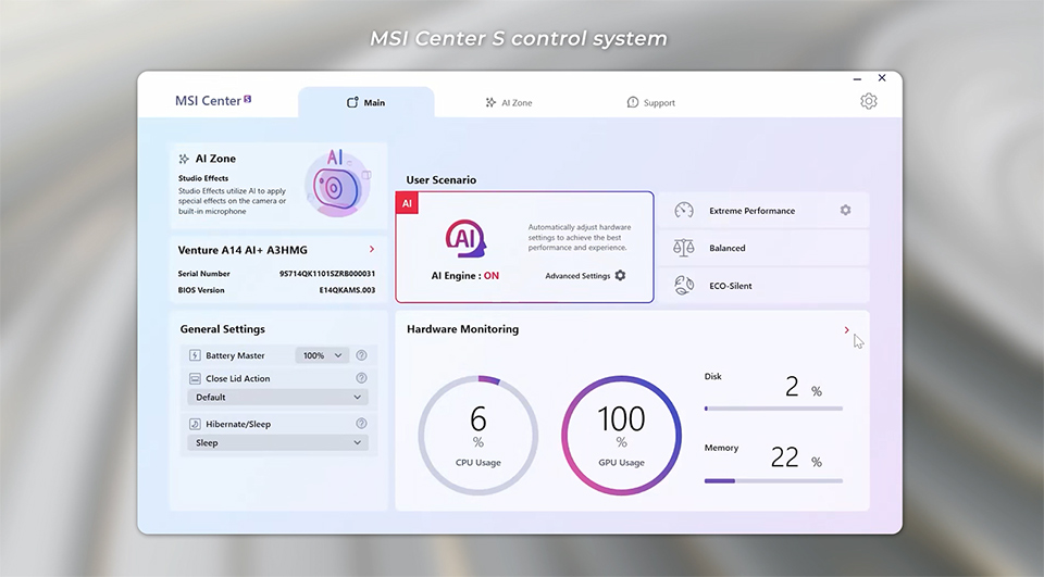 MSI Venture Series: A Robust AI PC That Powers Your Creativity