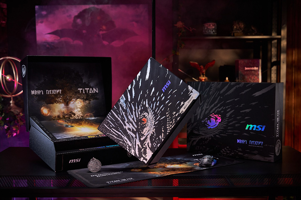 MSI Titan 18 HX Dragon Edition Norse Myth