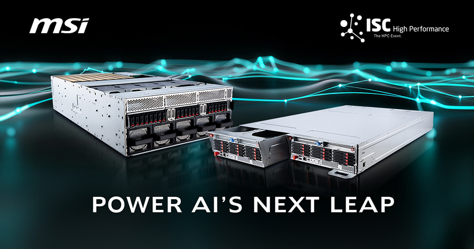 微星科技在ISC 2025引領企業AI邁向新世代