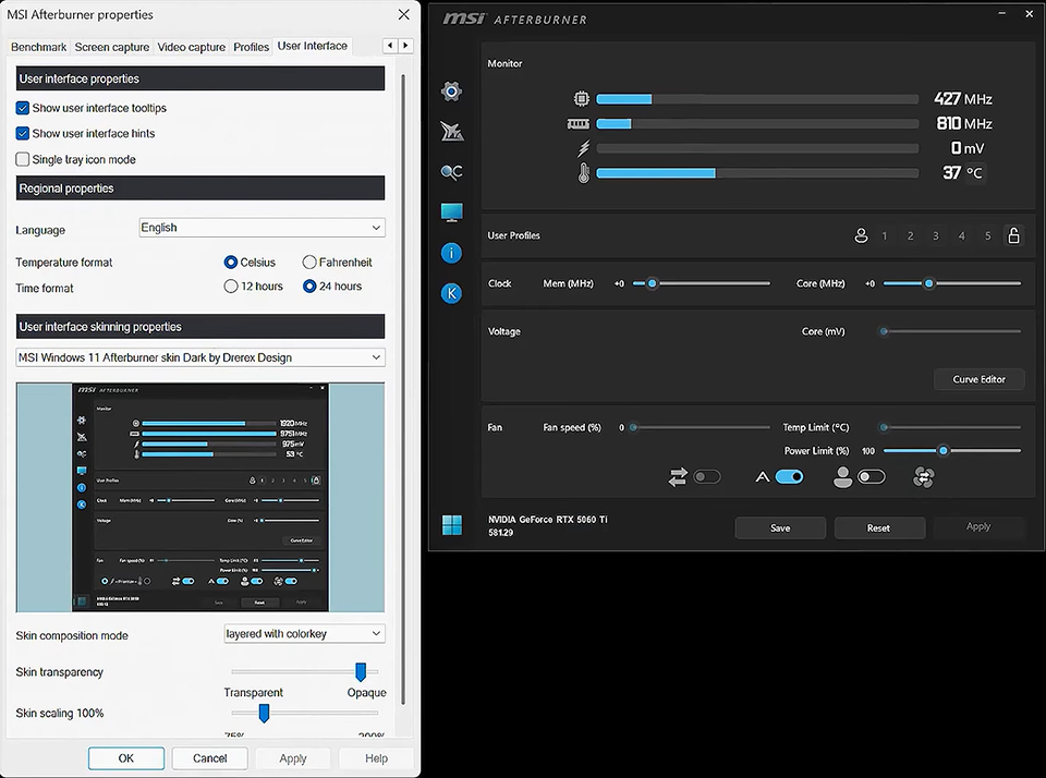 RTX 5070 and RTX 5060 Ti Overclocking & Undervolting Guide with MSI ...