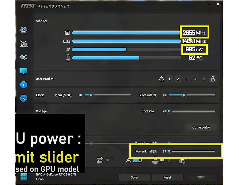 RTX 5070 and RTX 5060 Ti Overclocking & Undervolting Guide with MSI ...