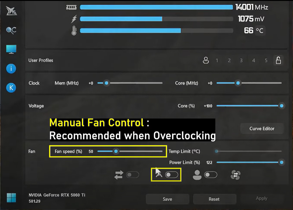 RTX 5070 and RTX 5060 Ti Overclocking & Undervolting Guide with MSI ...