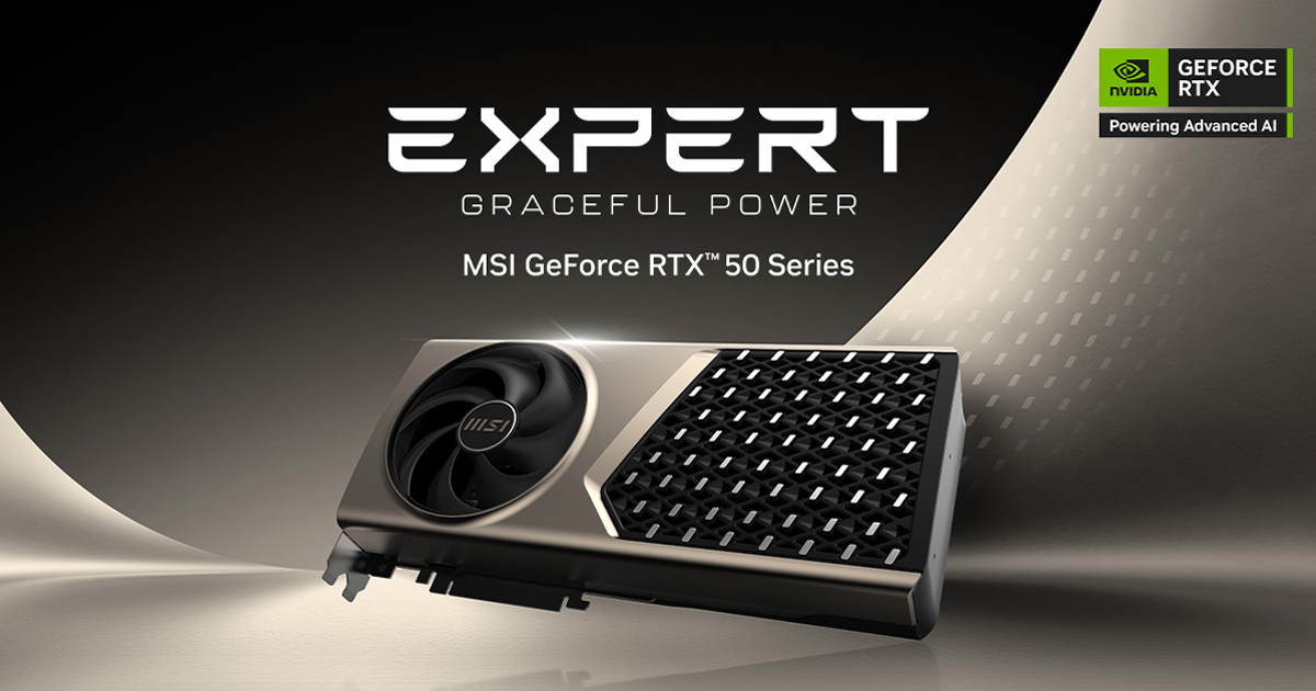 MSI Luncurkan Kartu Grafis NVIDIA® GeForce RTX™ 5080 & 5070 Ti EXPERT