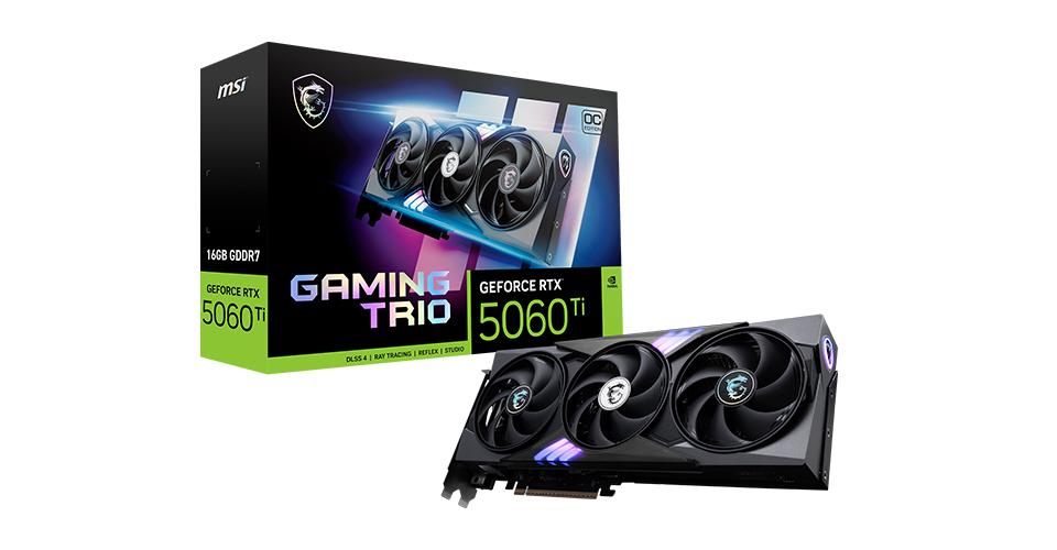 MSI merilis Kartu Grafis NVIDIA® GeForce RTX™ 5060 Series Custom