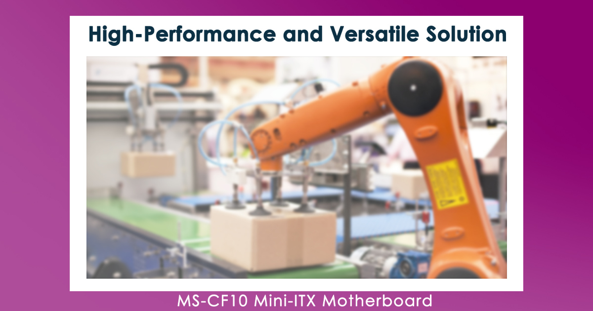 MS-CF10 Mini-ITX Motherboard