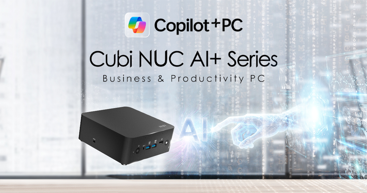 MSI Cubi NUC AI Series Unveiled at CES 2025: Mini Powerhouses with AI Integration