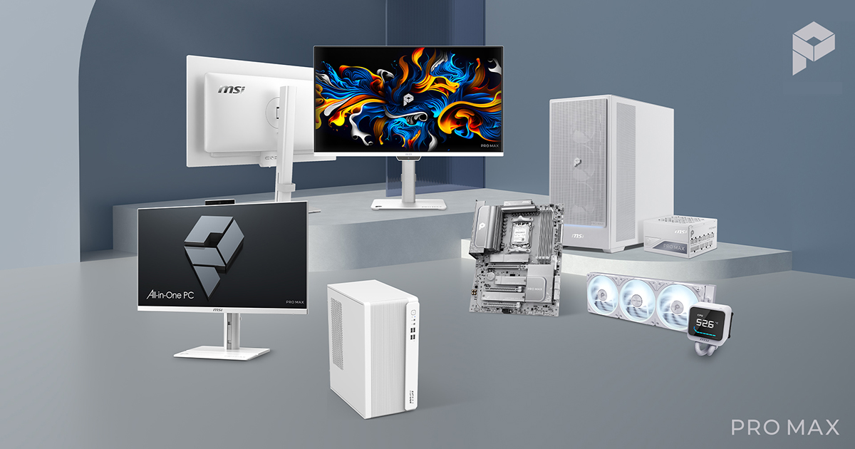 MSI introduces the new PRO MAX Series