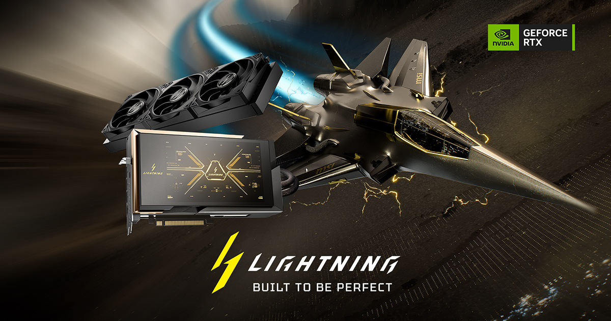 MSI Unveils the GeForce RTX™ 5090 32G LIGHTNING Z — The Return of a ...