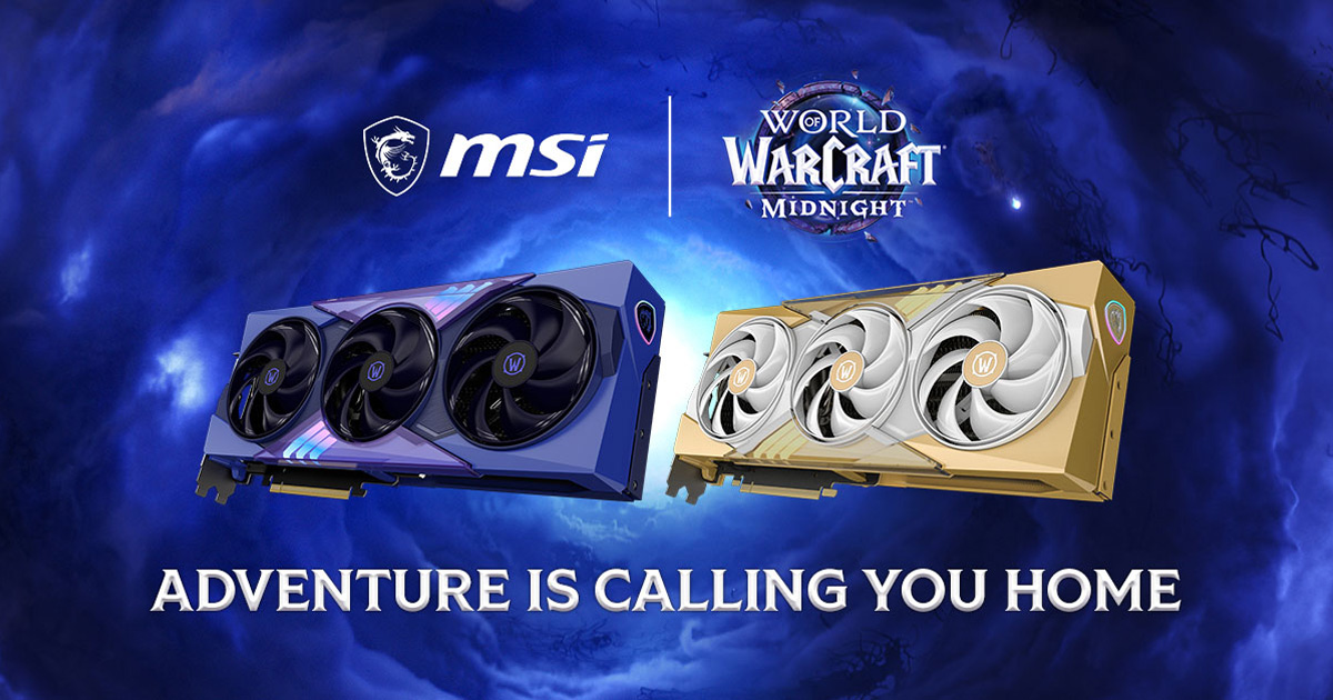 MSI and Blizzard Unveil NVIDIA GeForce RTX™ 5070 World of Warcraft ...
