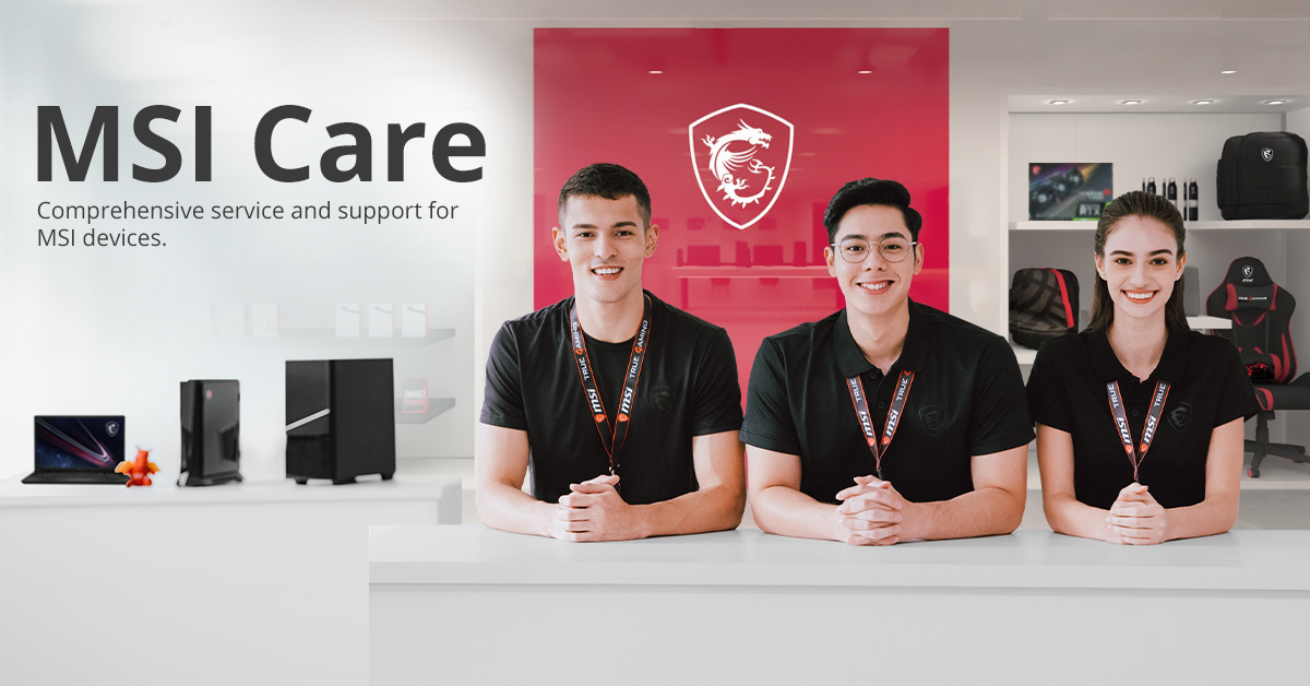 MSI Care｜Premium Support Anywhere