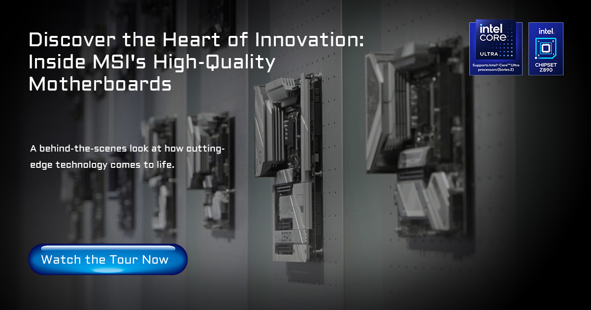 Discover the Heart of Innovation: Inside MSI's High-Quality Motherboards