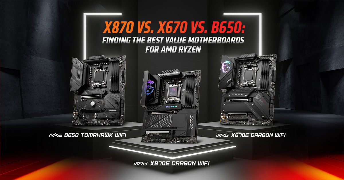 比較 X870 vs. X670 vs. B650：挑選最適合 AMD Ryzen 的主機板