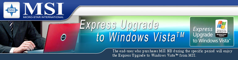 Express Upgrade to Windows Vista